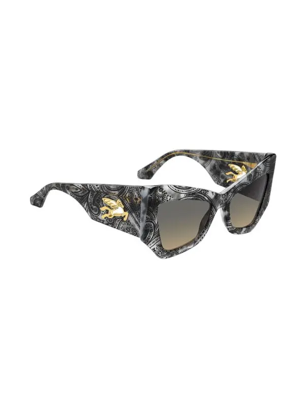 Etro Mania Oversized-frame Sunglasses - Black