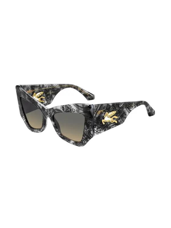 Etro Mania Oversized-frame Sunglasses - Black