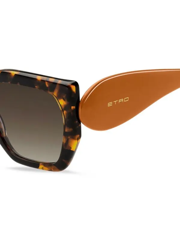 Etro Paisley Sunglasses - Brown