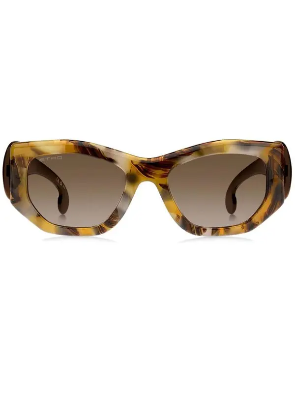 Etro Paisley Sunglasses - Brown