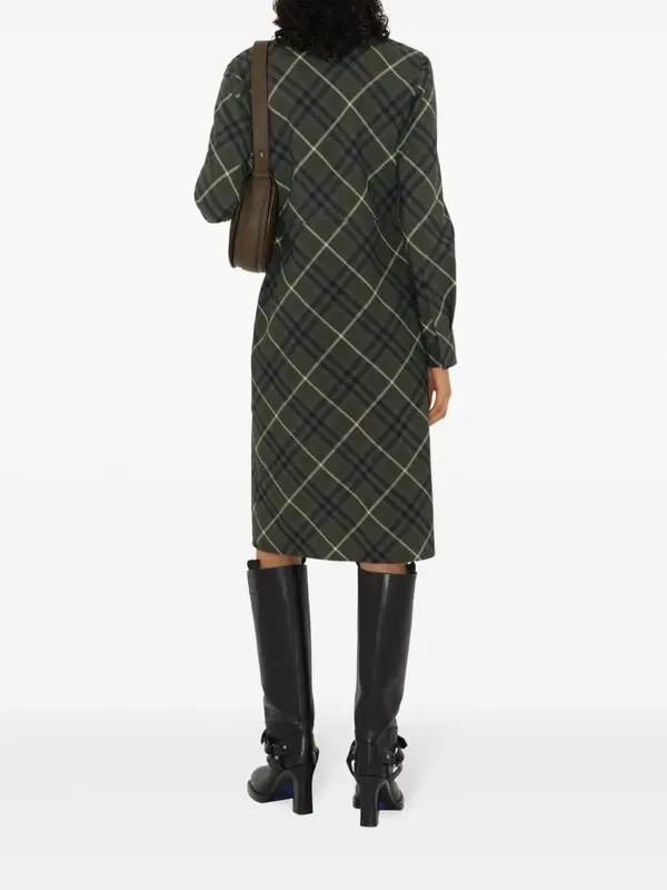 Burberry Check-print Shirt Dress
