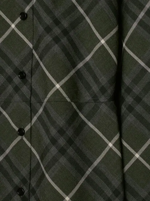 Burberry Check-print Shirt Dress