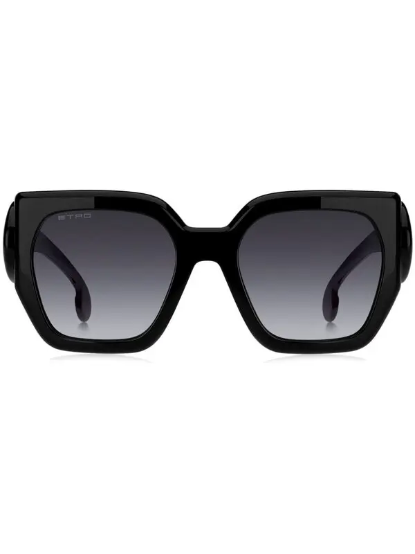 Etro Paisley Sunglasses - Black
