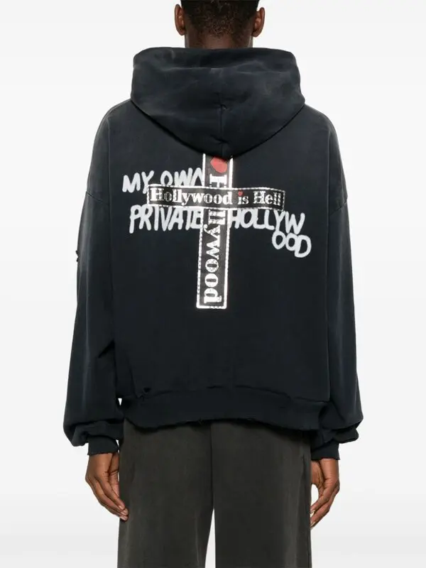 Paly My Own Private Hollywood Hoodie - Black | Editorialist