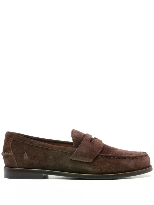 Polo Ralph Lauren Alston Suede Penny Loafers - Brown