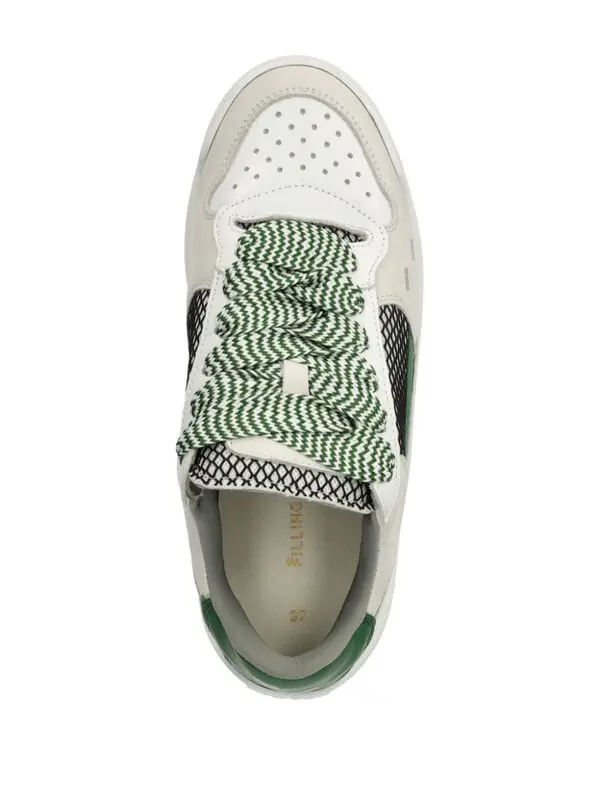 Filling Pieces Perforated Sneakers - Neutrals