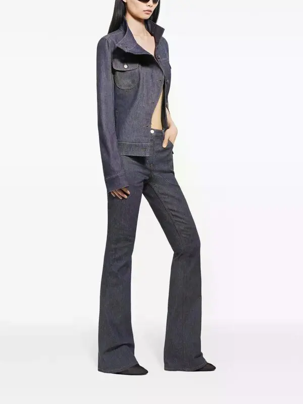 COURREGES Motorcycle Denim Jacket