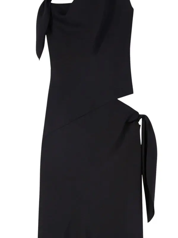 COURREGES Knot Slash Dress