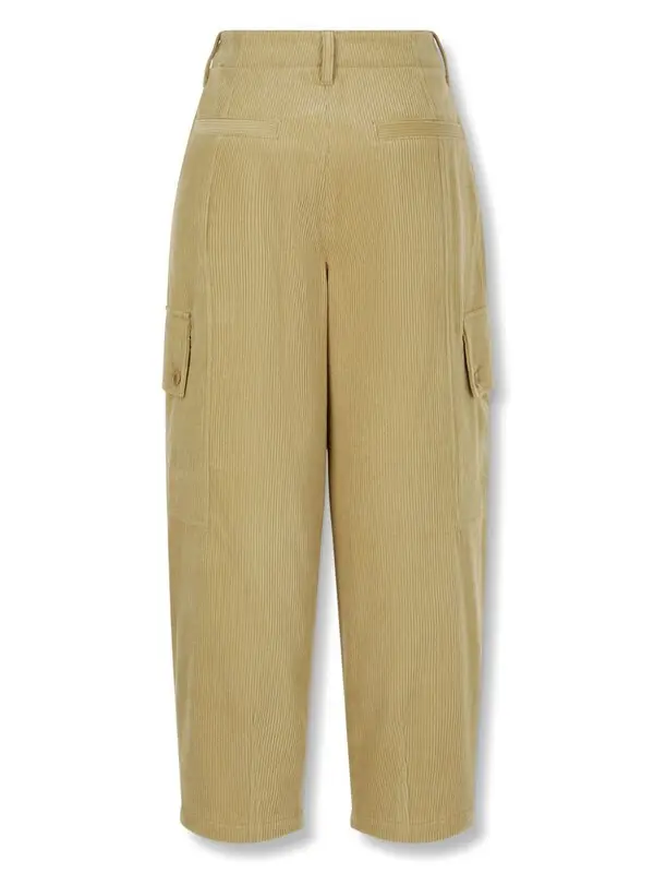 STUDIO TOMBOY Corduroy Cargo Pants - Neutrals