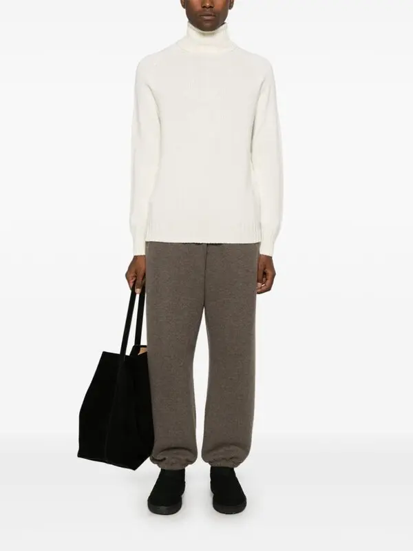 MA'RY'YA Ribbed-knit Sweater - Neutrals