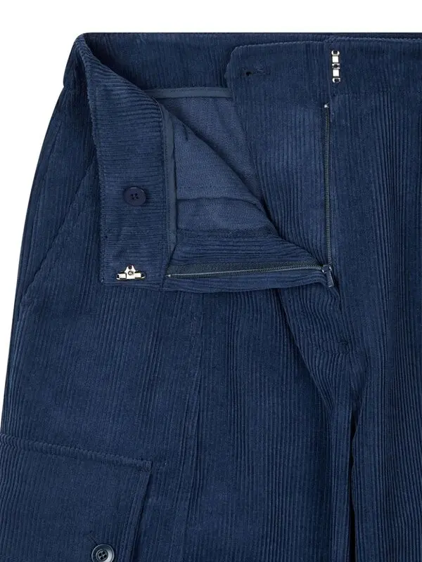 STUDIO TOMBOY Corduroy Cargo Pants - Blue