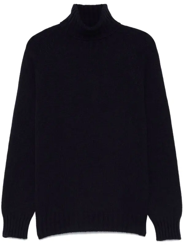 MA'RY'YA Ribbed-knit Sweater - Blue