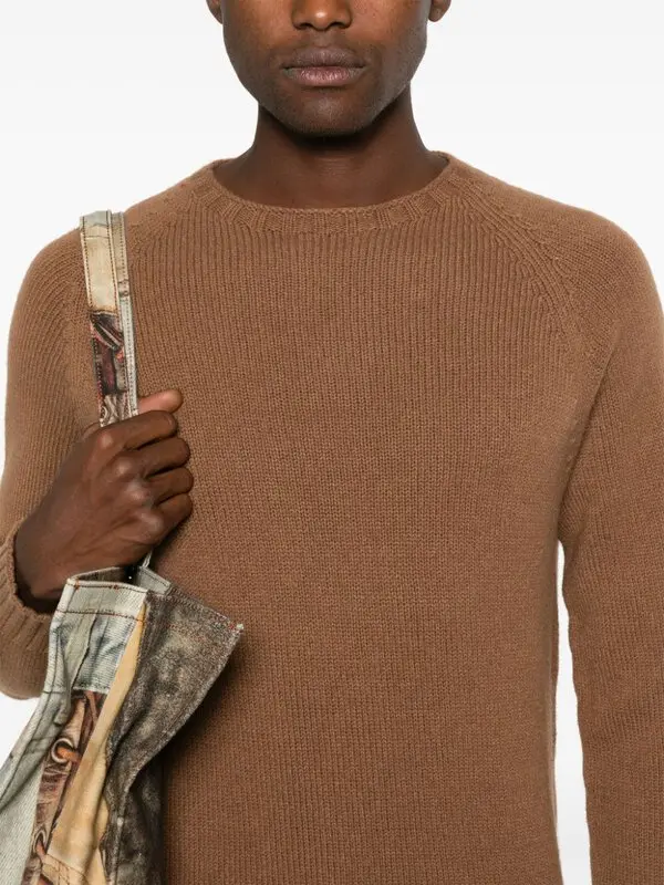 MA'RY'YA Ribbed-knit Sweater