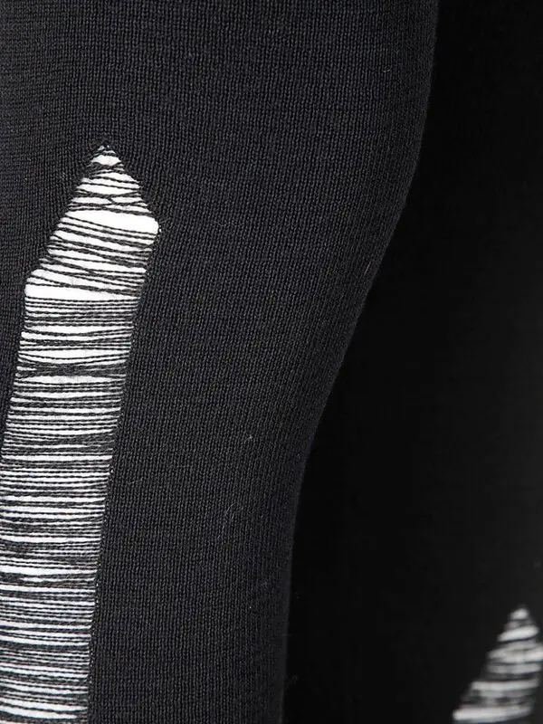 MAISON MARGIELA Ripped Detailing Leggings