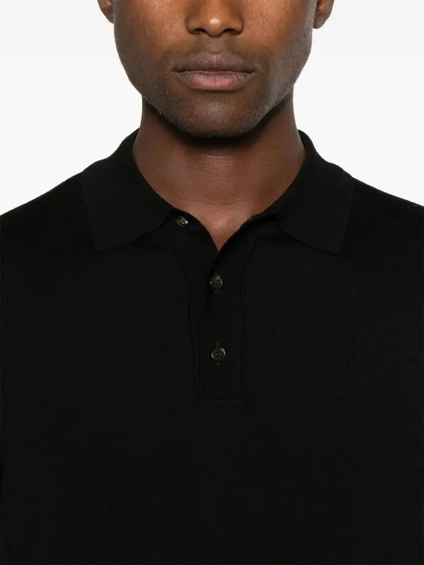 ZANONE Fine-knit Polo Shirt