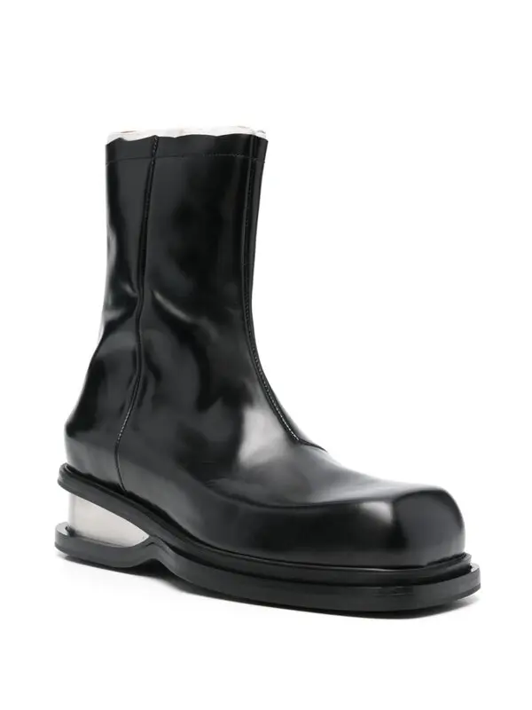 EGONLAB Leather Ankle Boots