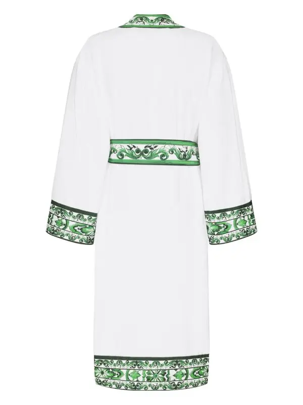 Dolce & Gabbana Terry Cotton Bath Robe