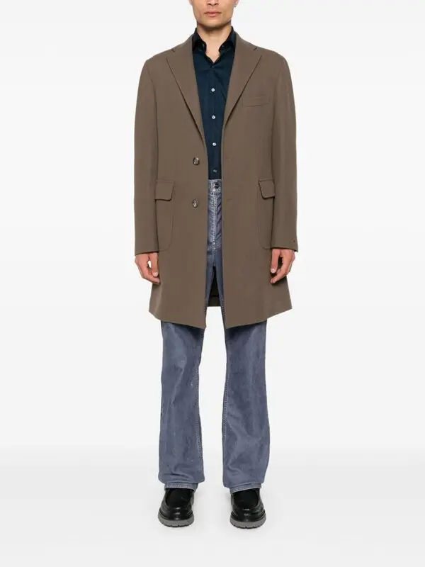FAY Cutaway-collar Shirt - Blue