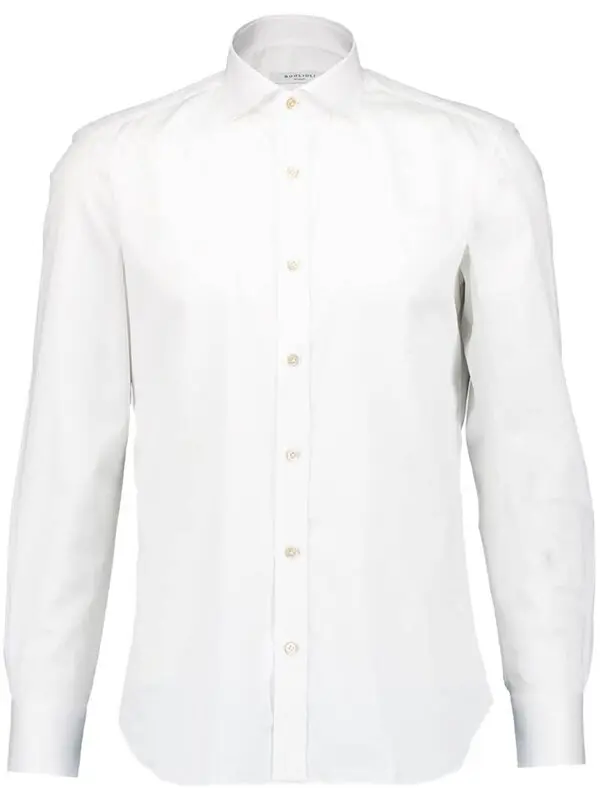 Boglioli Cotton Buttoned Shirt - White