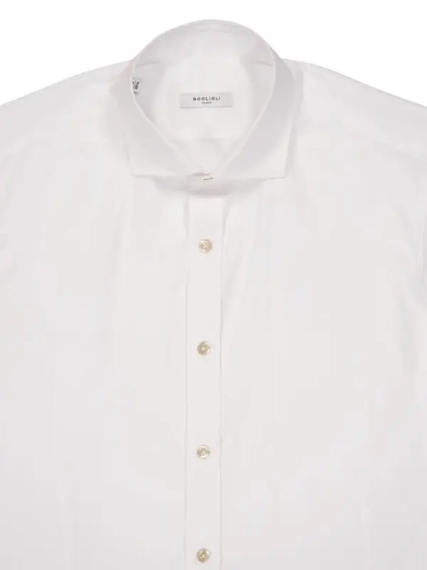 Boglioli Cotton Buttoned Shirt - White