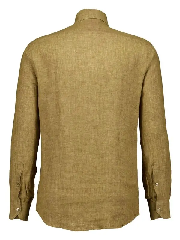 Frescobol Carioca Linen Shirt - Green