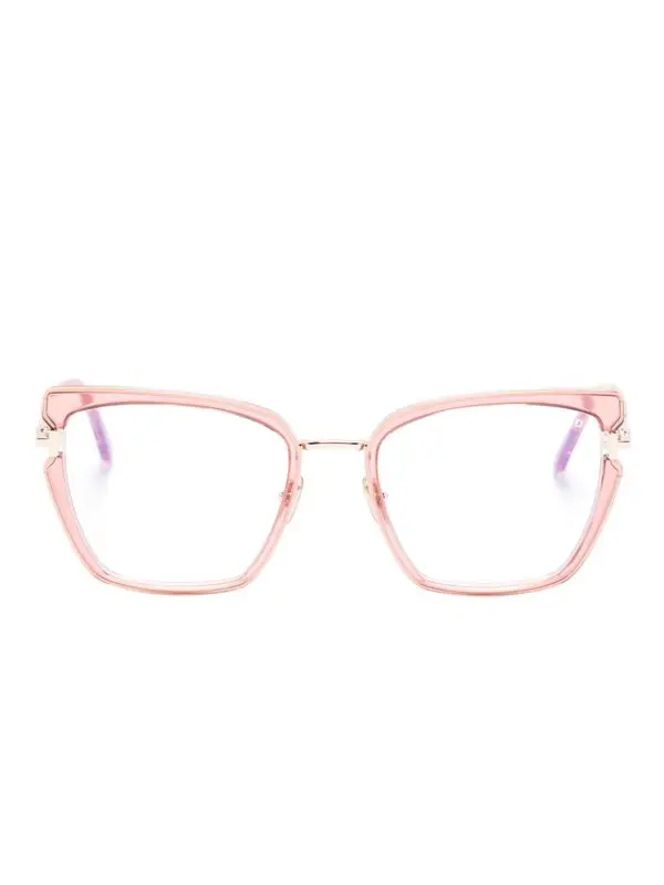 TOM FORD Cat Eye Glasses - Pink