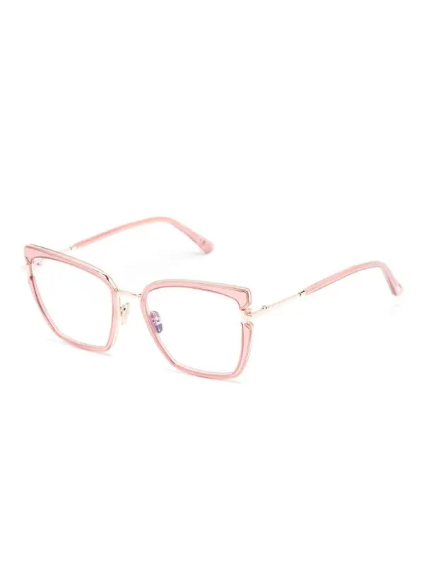 TOM FORD Cat Eye Glasses - Pink