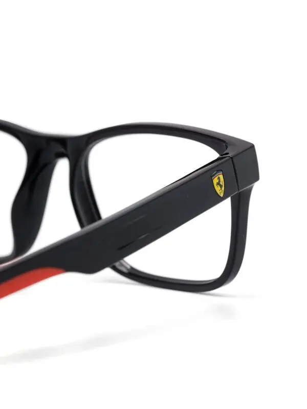 FERRARI Square-frame Eyeglasses - Black