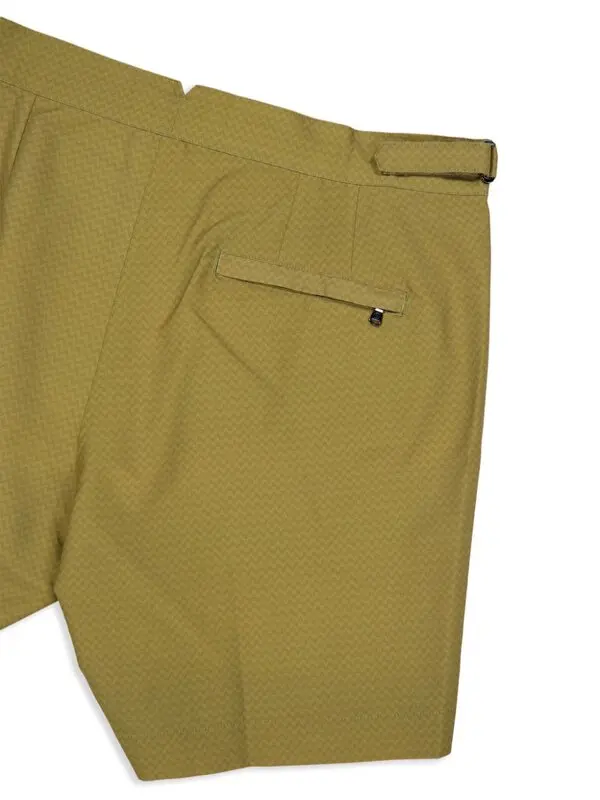 Frescobol Carioca Copacabana Tailored Swim Shorts - Green