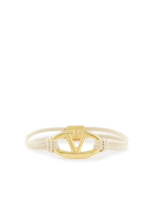 Valentino Garavani Vlogo The Bold Edition Rope Bracelet - Gold
