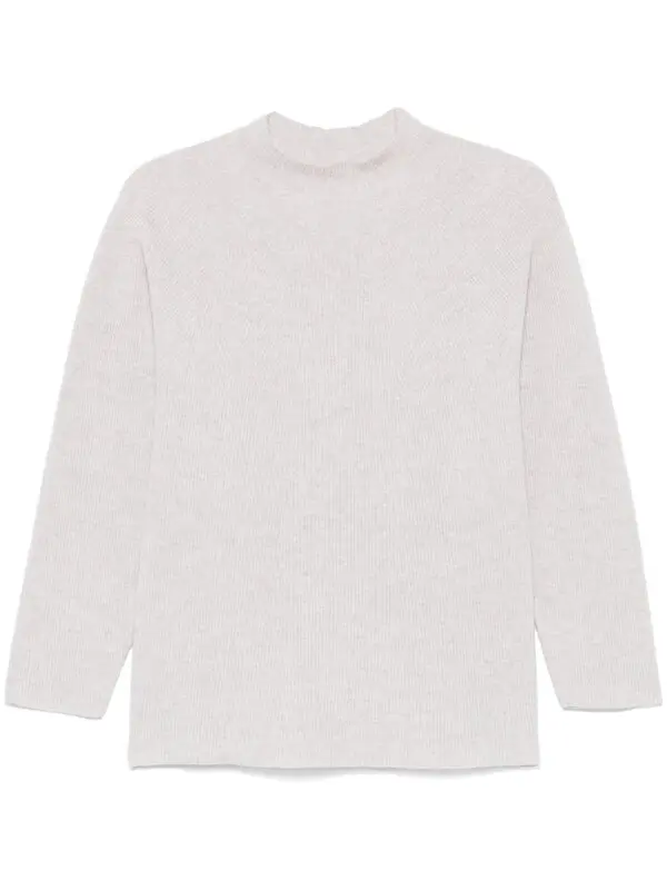 LE TRICOT PERUGIA Ribbed-knit Sweater - Grey