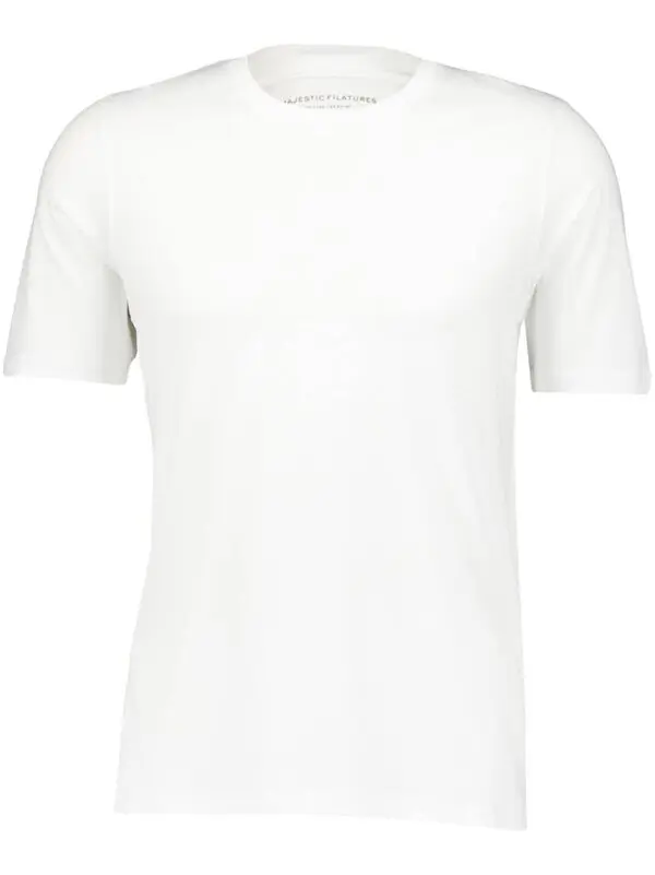 Majestic Filatures Round-neck T-shirt - White