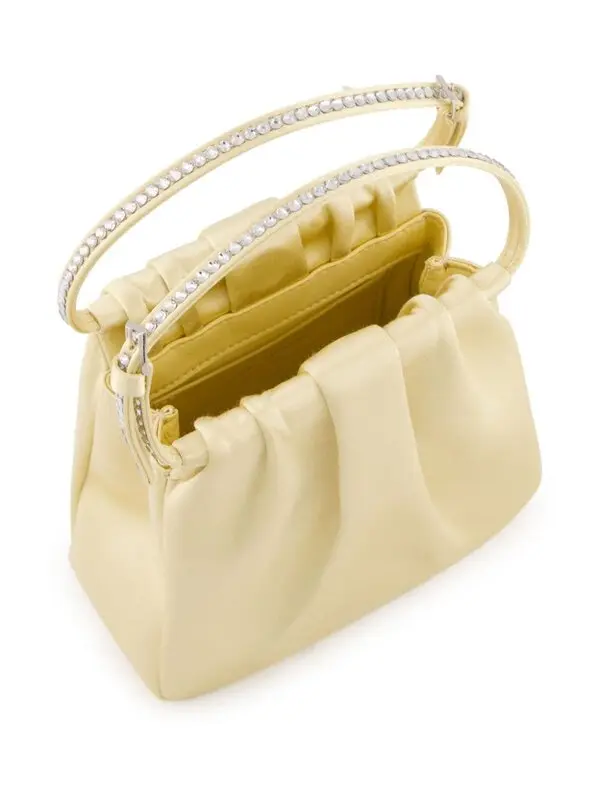 Amina Muaddi Vittoria Crystal Embellished Tote