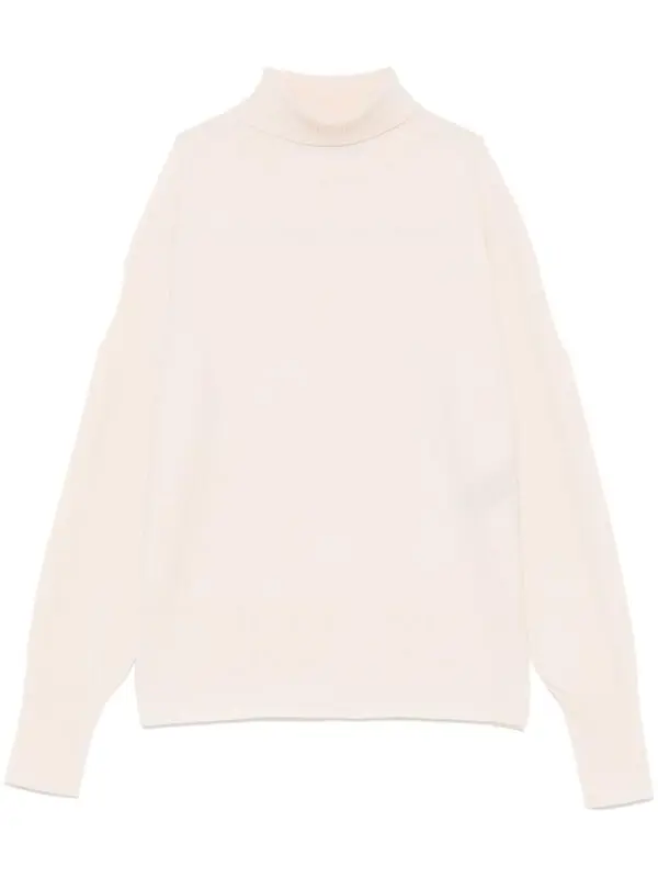 D.exterior Cut-out Sleeves Sweater