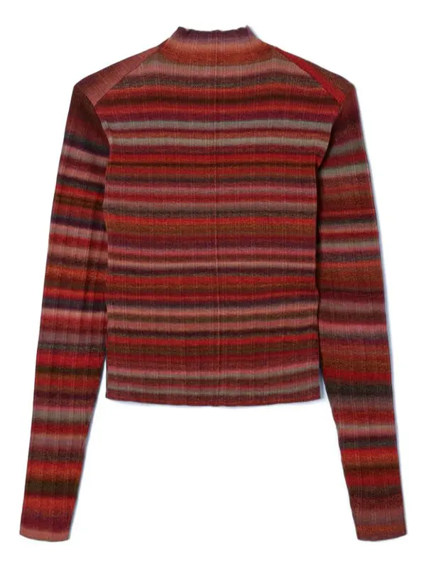 RE/DONE Ribbed Mock-neck Sweater