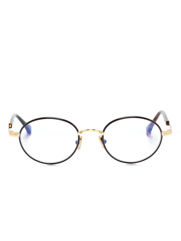 TOM FORD Oval-frame Glasses - Brown