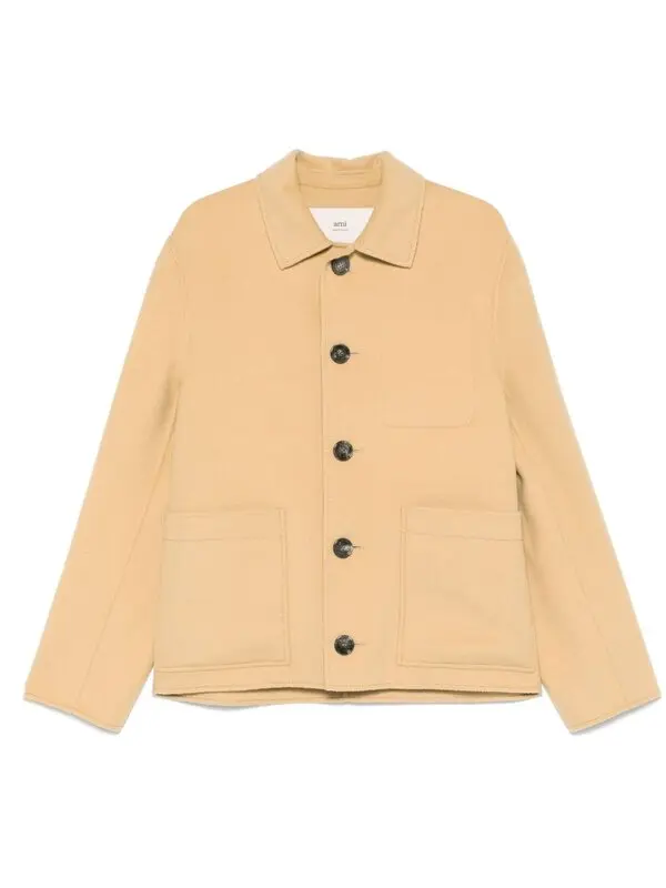 Ami Brushed Shirt Jacket