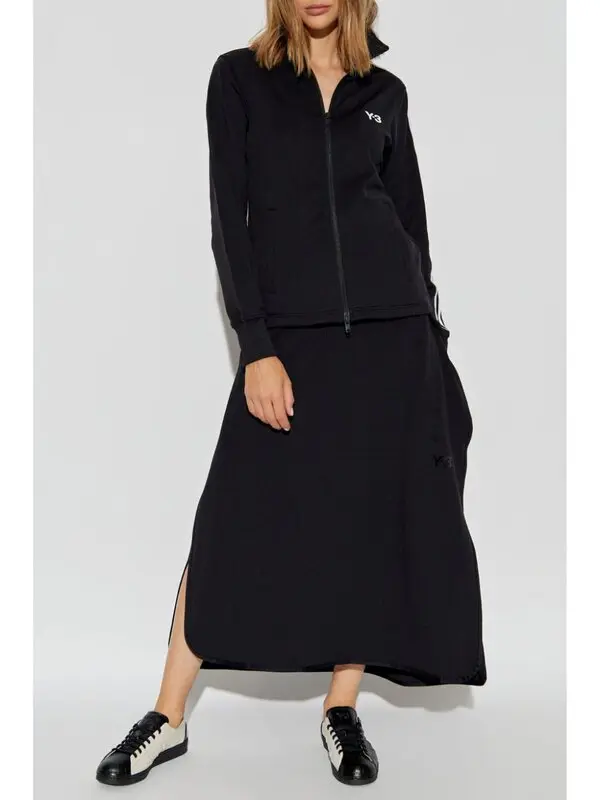 Y3 Zip-up Sweatshirt - Black