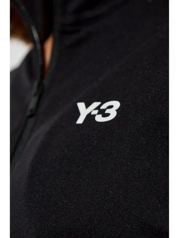 Y3 Zip-up Sweatshirt - Black