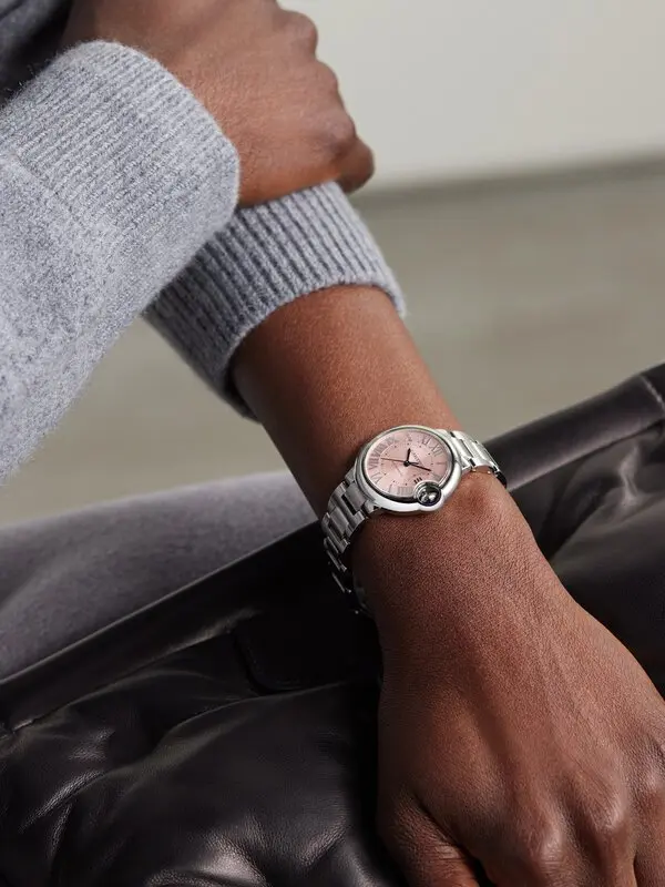 Cartier Ballon Bleu De Automatic 33mm Watch - Pink