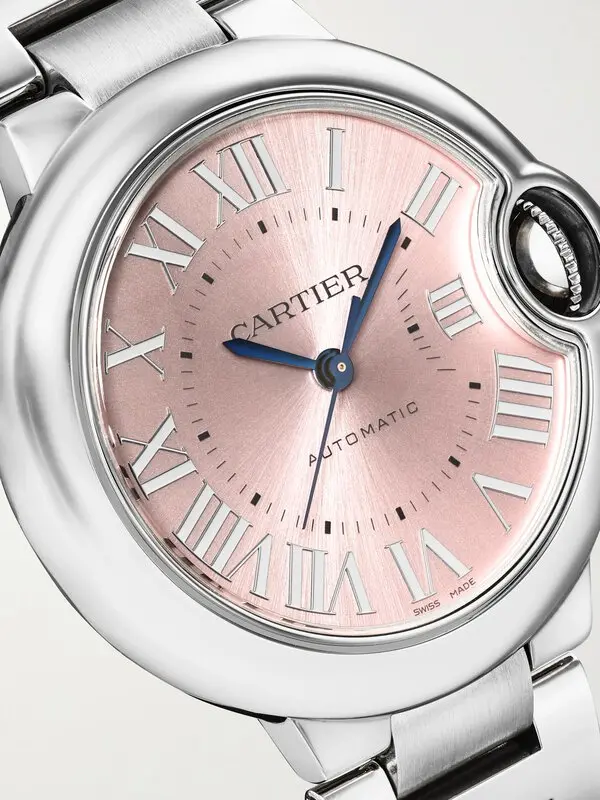 Cartier Ballon Bleu De Automatic 33mm Watch - Pink
