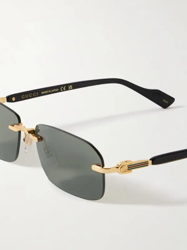 Gucci Rimless Square-frame Sunglasses