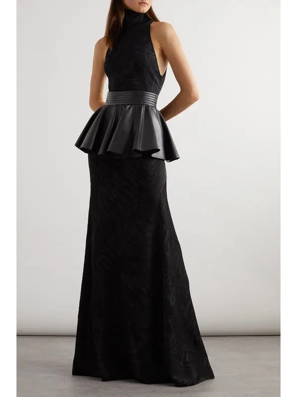 Alaïa Archetypes Jacquard-knit Gown