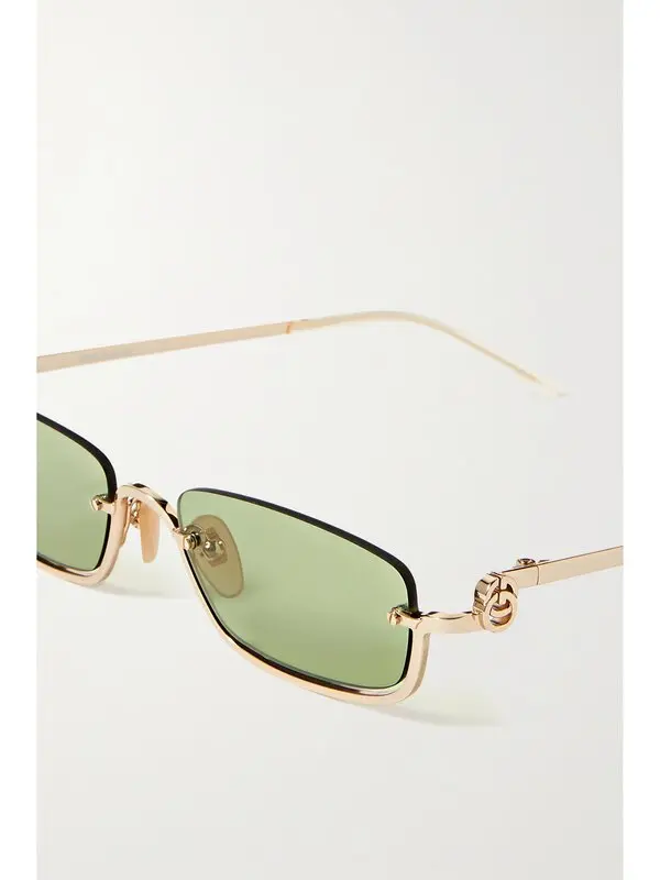 Gucci Tone Square-frame Sunglasses