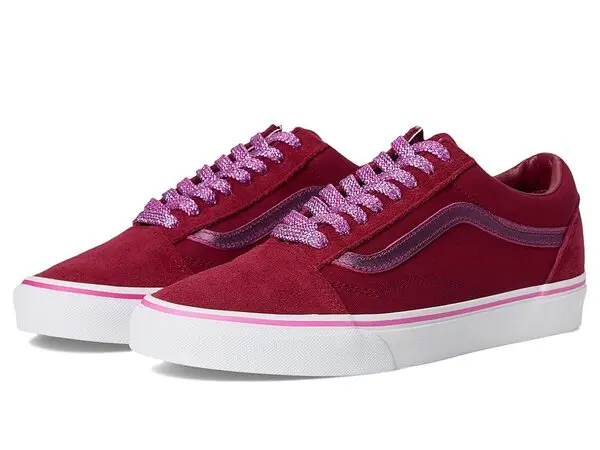 VANS Old Skool Metallic Sneakers - Red