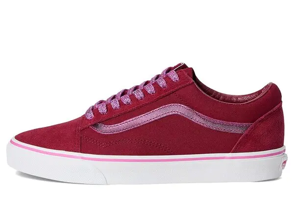 VANS Old Skool Metallic Sneakers - Red
