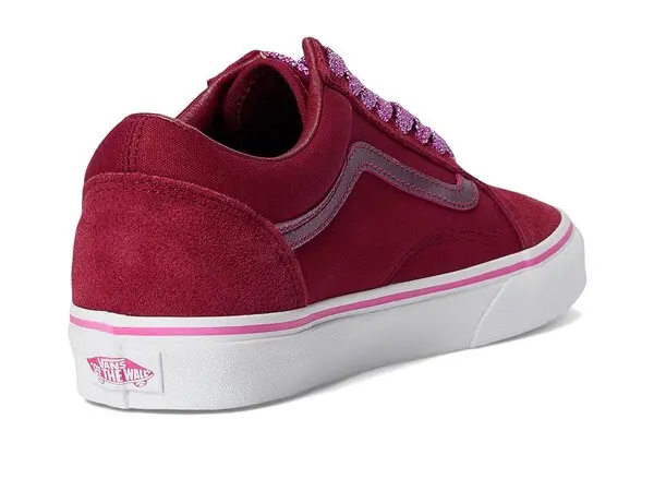 VANS Old Skool Metallic Sneakers - Red