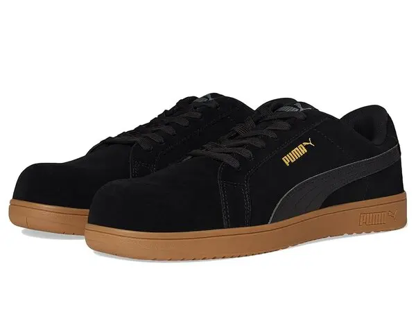 PUMA SAFETY Iconic Suede Low Eh Work Boots - Black