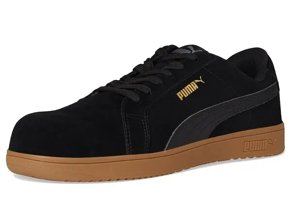 PUMA SAFETY Iconic Suede Low Eh Work Boots - Black