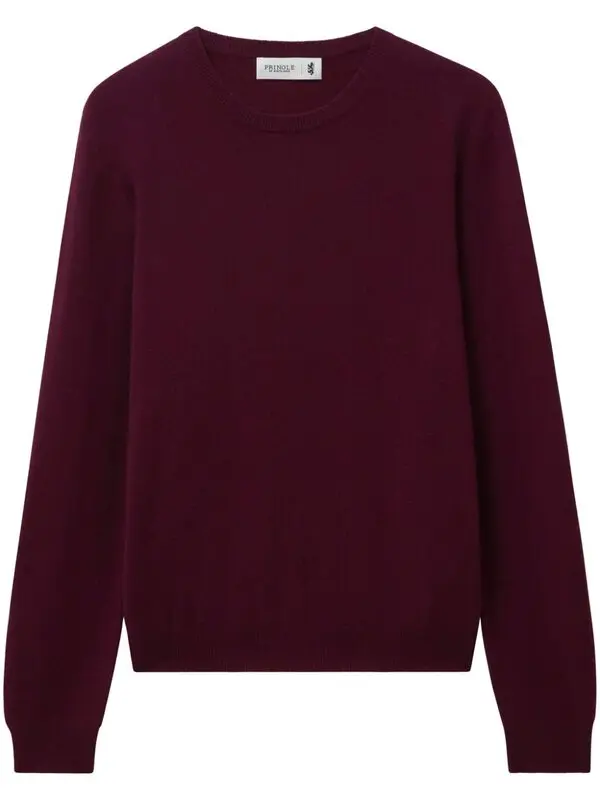 Pringle Of Scotland Round-neck Cashmere Jumper - Red